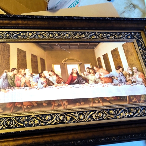 Art | Picture Frame Of Jesus And The Twelve Disciples | Poshmark